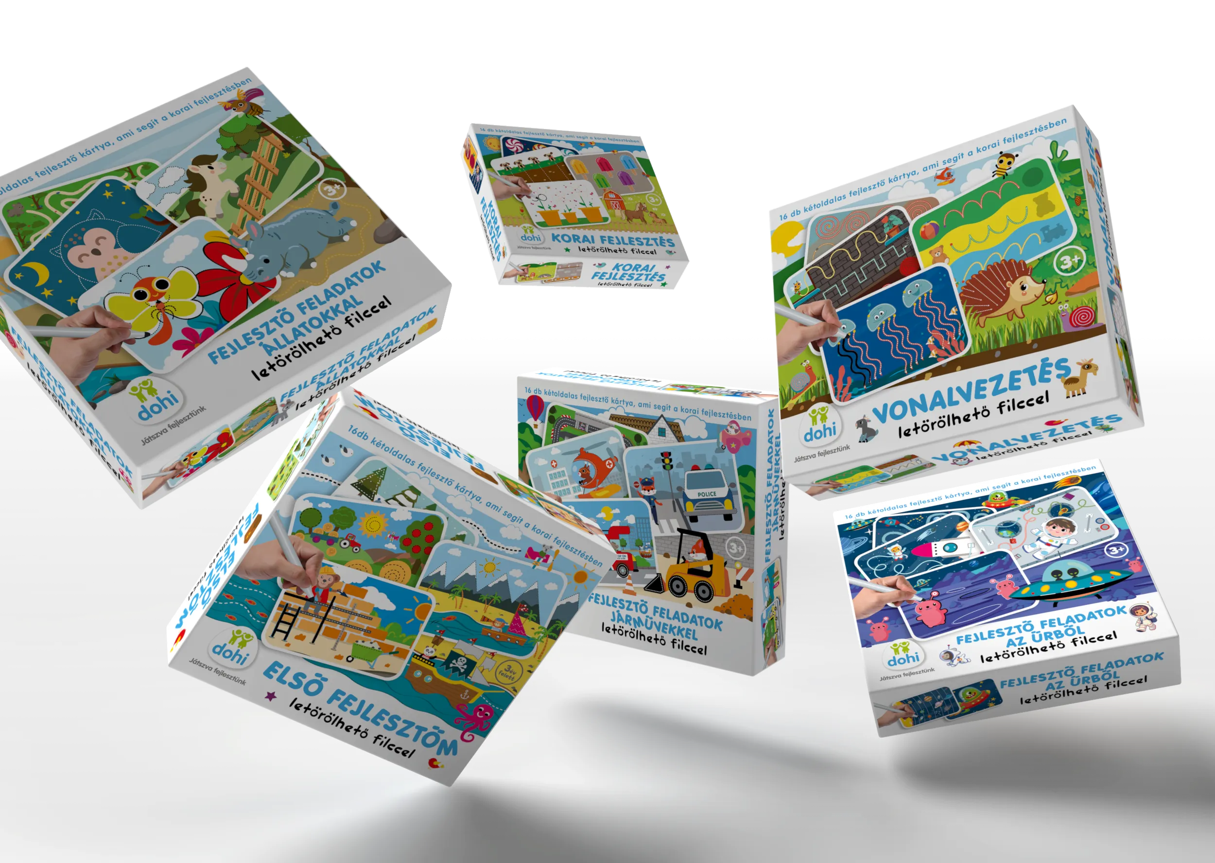 Wipe&Clean - Card Games series Print&Package design by DelightAD